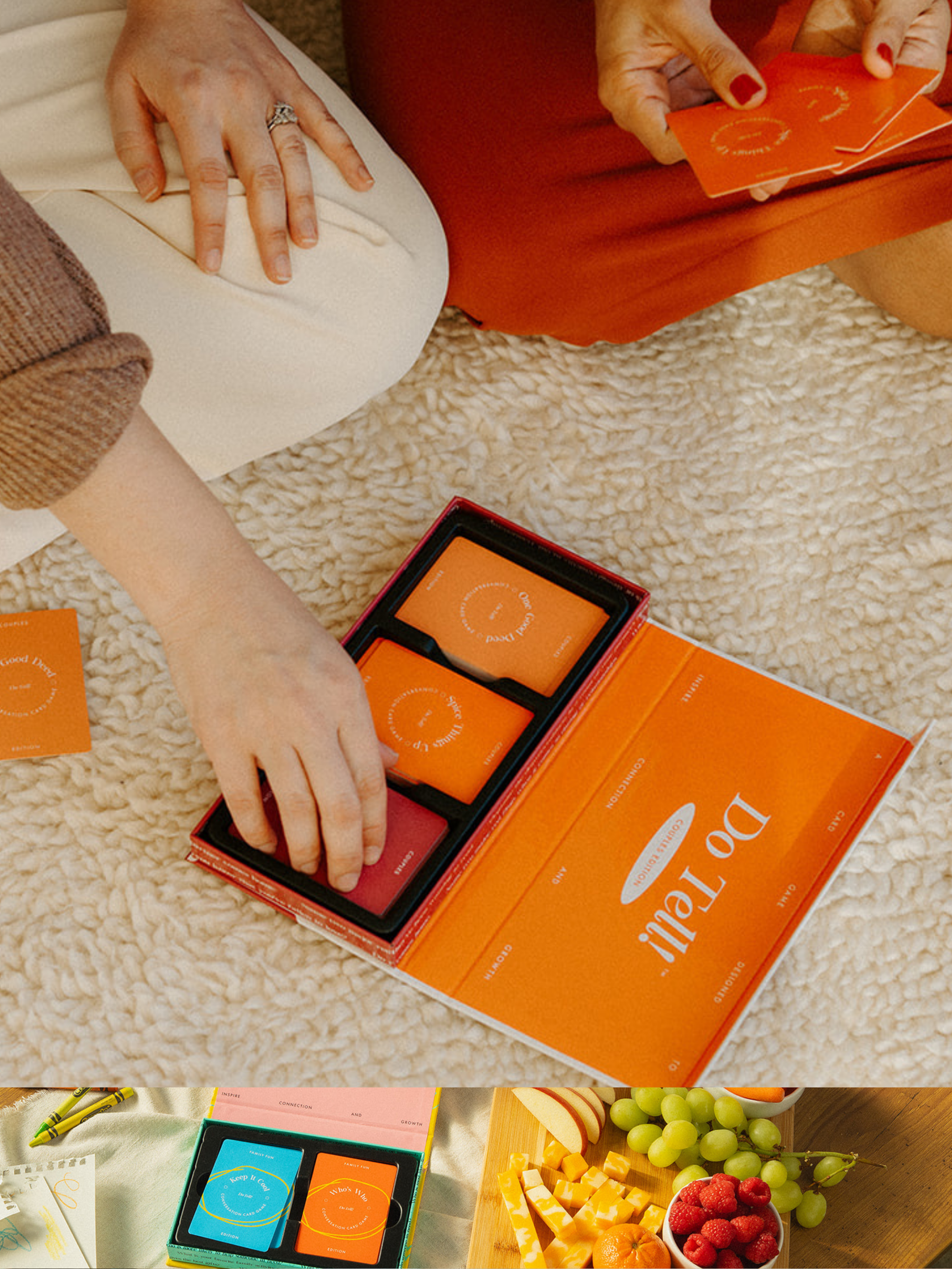 Do Tell: Conversation Card Game For Friends & Couples
