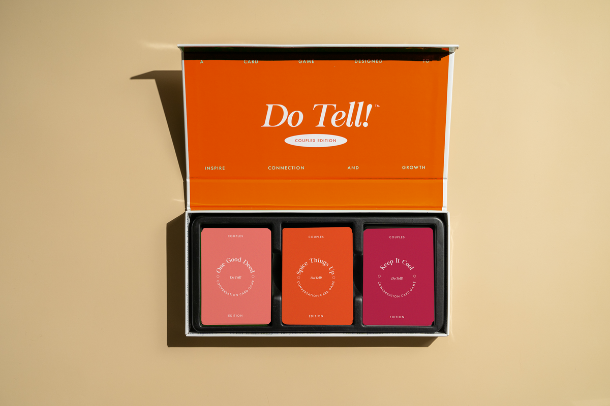 Couples Edition | Card Game For Couples | Do Tell Conversation Card Game